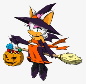 Rouge Halloween Sonic Channel - Rouge The Bat Sonic Channel PNG Image ...