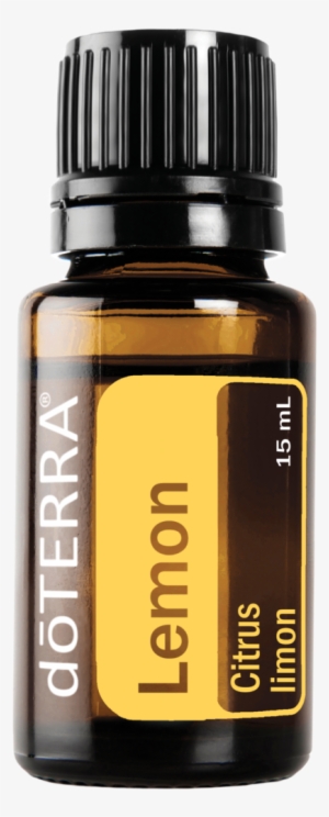 Uses For Lemon Essential Oil From Doterra - Doterra Lemon Essential Oil 15 Ml PNG Image ...
