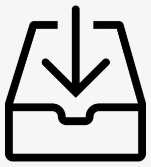 Inbox Comments - White Inbox Icon Transparent Png PNG Image ...