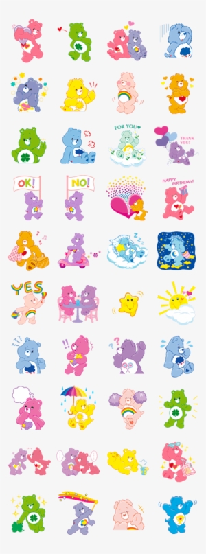Viber Sticker «care Bears» - Care Bears Stickers Viber PNG Image ...