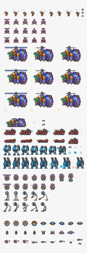 Sigma From Megaman X4 For The Playstation - Megaman X4 Sigma Sprites ...