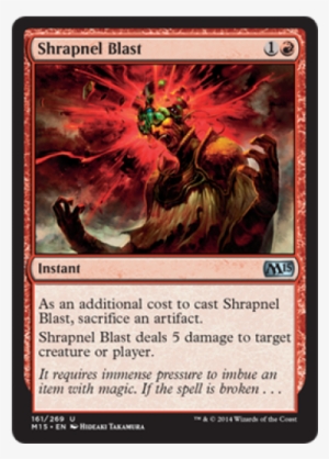Magic 2015 Core Set - Shrapnel Blast PNG Image | Transparent PNG Free ...