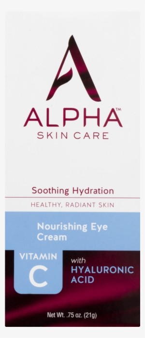 Alpha Skin Care Nourishing Eye Cream Soothing Hydration, - Alpha Skin ...