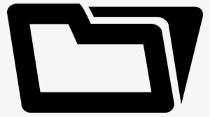 Folder Gross Outline Shape Interface Symbol Comments PNG Image ...