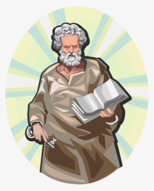 Vector Illustration Of St - St Peter Clipart PNG Image | Transparent ...