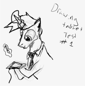Drawing Tablet Test - Cartoon PNG Image | Transparent PNG Free Download ...