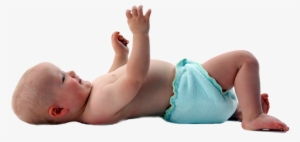 Flat On My Back - Baby Laying On Back PNG Image | Transparent PNG Free ...