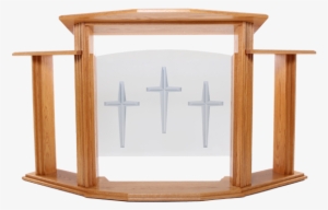 Church Pulpit Set 703 Proclaimer - Pulpit PNG Image | Transparent PNG ...