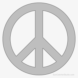 Download Peace Symbol Clipart Transparent Background - Peace Sign No ...