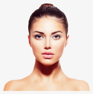 Young & Beautiful Skin - Model Face Front View PNG Image | Transparent ...