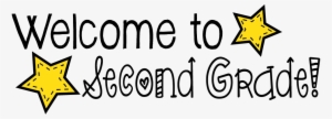 Welcome Back To School Image - Welcome To Second Grade Banner PNG Image ...