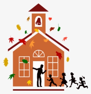 Welcome Back To School - Fall School Clip Art PNG Image | Transparent ...