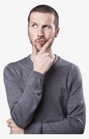 Man-thinking - Man Thinking Stock PNG Image | Transparent PNG Free ...