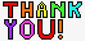 Thank You So Much - Pixel Art PNG Image | Transparent PNG Free Download ...