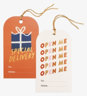 Special Delivery Gift Tags - Sticker PNG Image | Transparent PNG Free ...