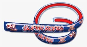 Super Ropes Rollin' Red 34" Licorice Rope For Fresh - Super Ropes Super ...