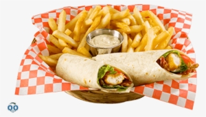 Chicken Wrap - French Fries PNG Image | Transparent PNG Free Download ...