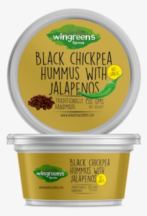 Black Chickpea Hummus With Jalapenos Online - Wingreens Hummus PNG ...