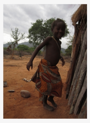 Kabuka Playing With Her Shawl, Using It As A Dress - Tribe PNG Image ...