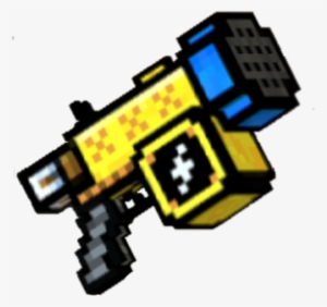 Sparkly Blaster - Pixel Gun 3d: Survival Shooter & Battle Royale PNG ...