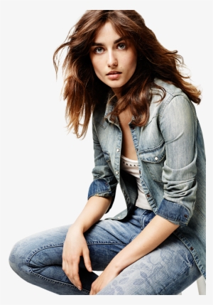 Chic & Stylish - Jeans Girl Model Png PNG Image | Transparent PNG Free ...
