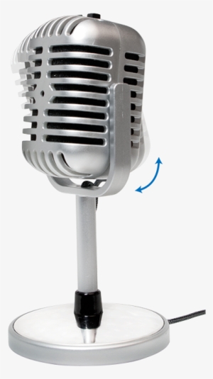 Hs0036 Retro Style Microphone - Logilink - Retro Style Microphone ...