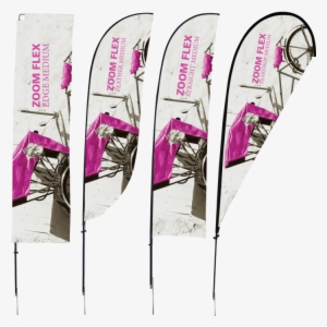 Zoom Flex - Medium Flag - Zoom Flex Flags PNG Image | Transparent PNG ...