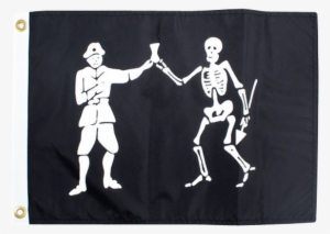 Bartholomew Roberts Pirate Flag - Pirate Flags Black Bart PNG Image ...