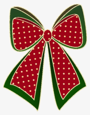 Free Christmas Graphics - Christmas Bow Transparent Clipart PNG Image ...