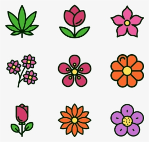 Flowers 30 Icons - Icon Flowers PNG Image | Transparent PNG Free ...
