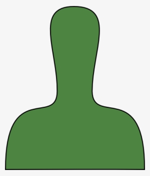 How To Set Use Green Person Silhouette Outline Clipart PNG Image ...