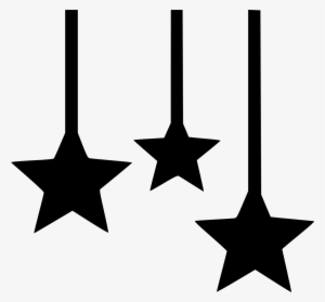 Hanging Stars Png - Hanging Stars Black Png PNG Image | Transparent PNG ...