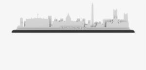 Washington Dc Stainless Steel Skyline - Map PNG Image | Transparent PNG ...