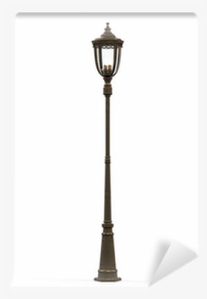 Street Lamppost Isolated On White Background Wall Mural - Street Light ...