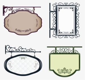 Post Sign- Wood - Circle PNG Image | Transparent PNG Free Download on ...