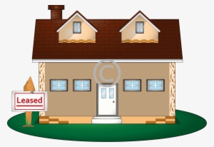House With Leased Sign - House PNG Image | Transparent PNG Free ...