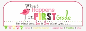 What Happens In First Grade - First Grade Blogs PNG Image | Transparent ...