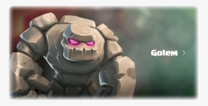 Visit - Golem Clash Royale PNG Image | Transparent PNG Free Download on ...