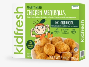 Mighty Meaty Chicken Meatballs - Kidfresh Mighty Meaty Chicken ...