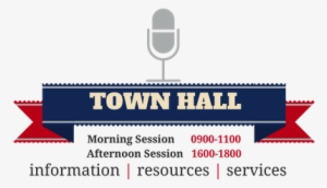 Virtual Town Hall Logo Png Transparent - Town Hall PNG Image ...