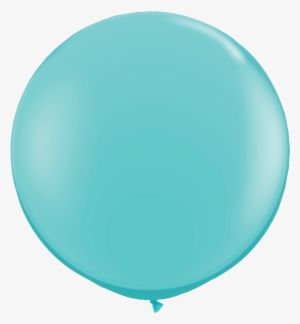 Caribbean Blue - Blue Round Balloon Png PNG Image | Transparent PNG ...