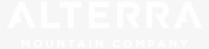 Alterra Logo Secondary White - Alterra Mountain Company Logo PNG Image ...