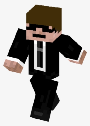 Secret Agent Skin - Minecraft President Skin PNG Image | Transparent ...