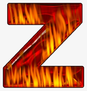 Hot Letter Z - Fire Letters Z Png PNG Image | Transparent PNG Free ...