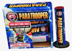 Paratrooper Small Army Man - Keystone Fireworks Of PNG Image ...