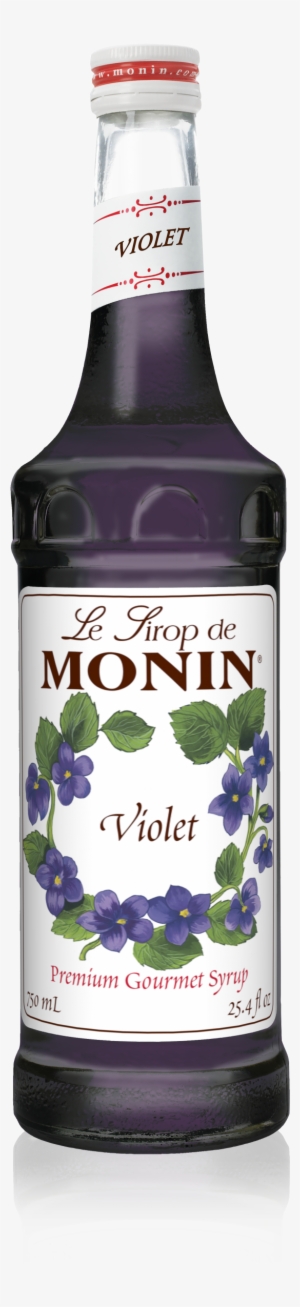 750 Ml Violet Syrup - Monin 750 Ml Premium Violet Flavoring Syrup PNG ...