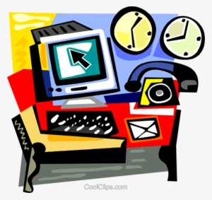 Computer Desktop Systems Royalty Free Vector Clip Art PNG Image ...