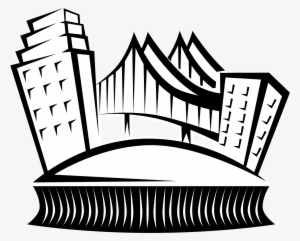 New Orleans Skyline Vector Clip Art - Superdome Clipart PNG Image ...