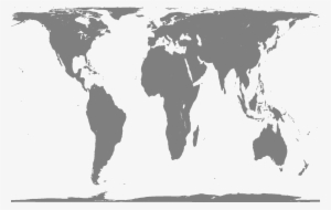 Peters Projection, Warm Grey - Peters Projection Map Vector PNG Image ...