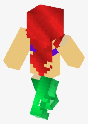Minecraft Skins Mermaid Ariel PNG Image | Transparent PNG Free Download ...